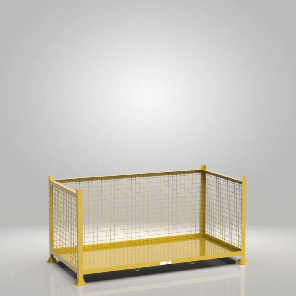 CE MarkedLoad King Open Fronted Mesh Stillage | Lowe