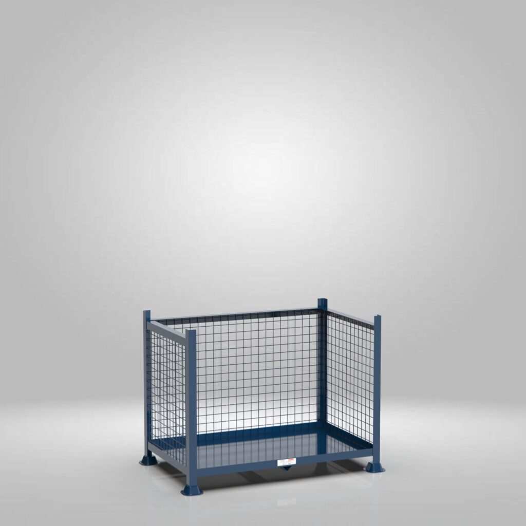 CE / UKCA CertifiedLoad King Open Fronted Mesh Stillage | Lowe