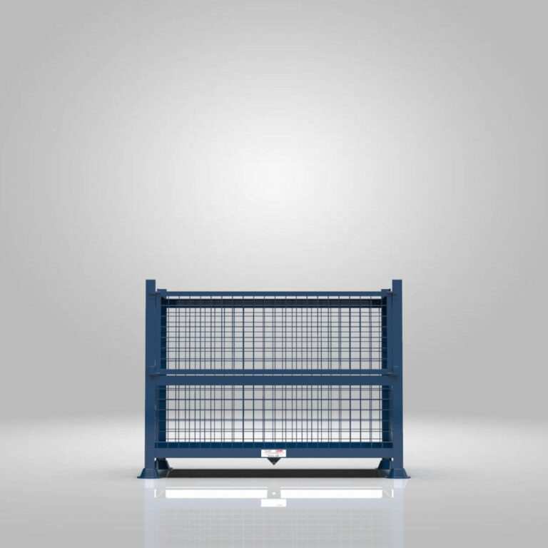CE / UKCA Certified Load King Mesh Stillage with Half Drop Front | Lowe