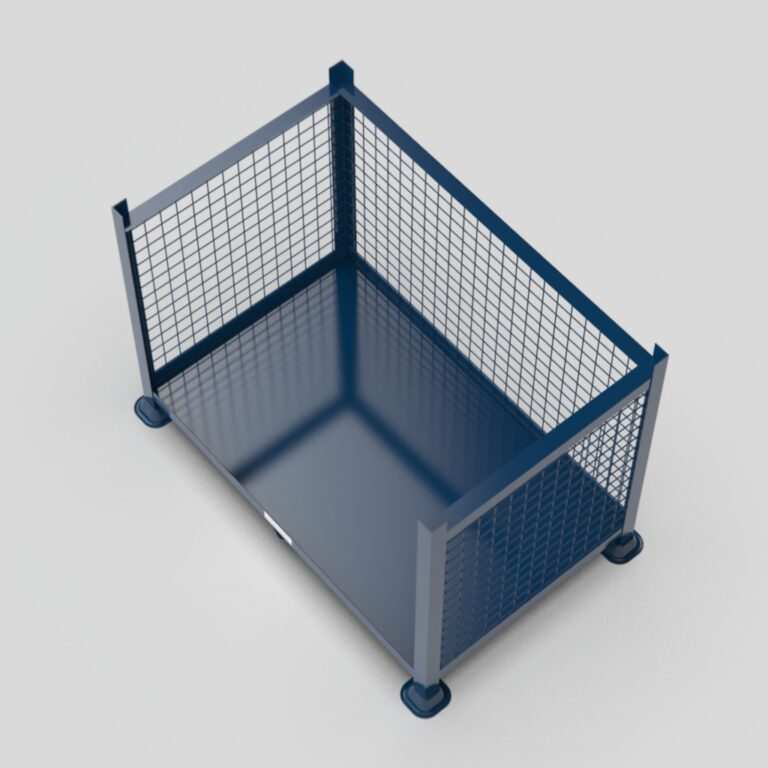 CE / UKCA CertifiedLoad King Open Fronted Mesh Stillage | Lowe