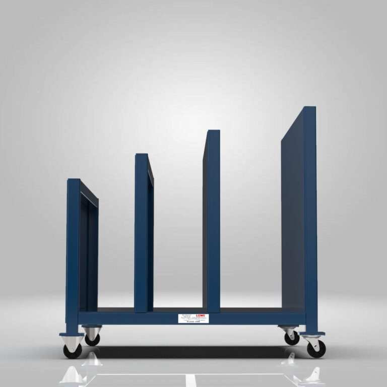 CE / UKCA Certified Sheeted Panel/ Board Industrial Trolley | Lowe