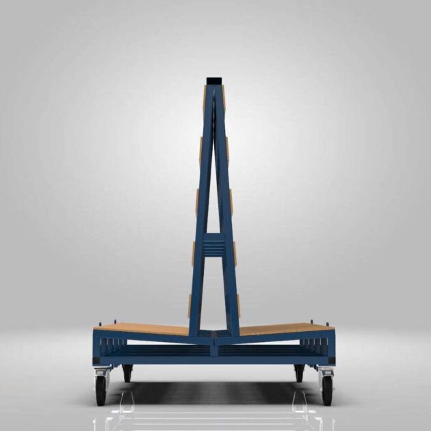 Load King A Frame Trolley with Timber Dunnage | Lowe Stillages & Cages