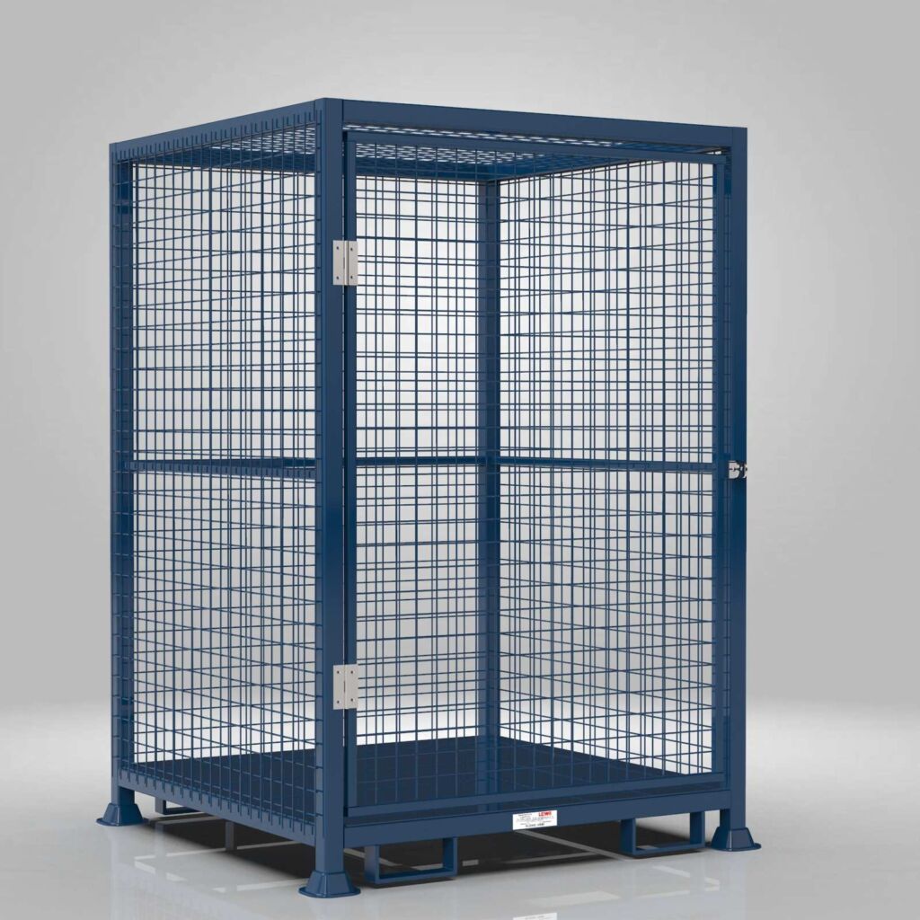 Gas Bottle Safety Cage | Lowe Stillages & Cages