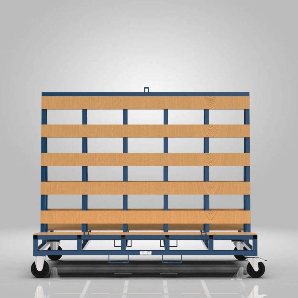 Load King A Frame Trolley with Timber Dunnage | Lowe Stillages & Cages