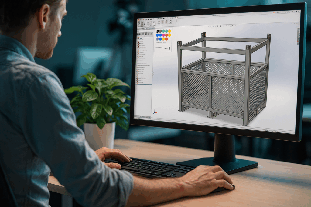 CAD & 3D Printing | Lowe Stillages & Cages
